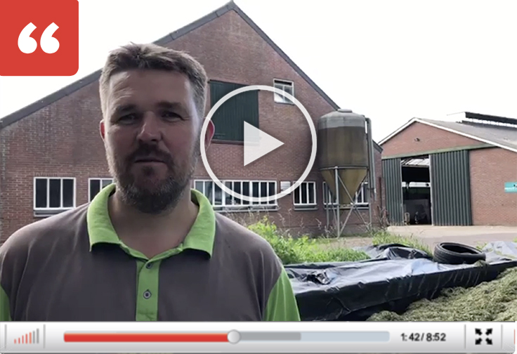 Interview met melkveehouder Ernst Jan Mensink, Westerhaar (Ov.)